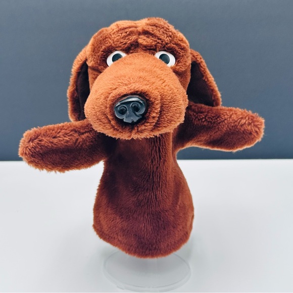 Toys | Vintage 1989 Mcgruff The Crime Dog Hand Puppet 8 Brown Plush ...
